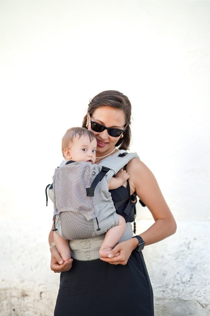 Neko Switch AIR Baby Size Carrier – Grey Diamond – Neko Slings